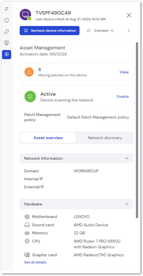 Get started with TeamViewer Asset Management